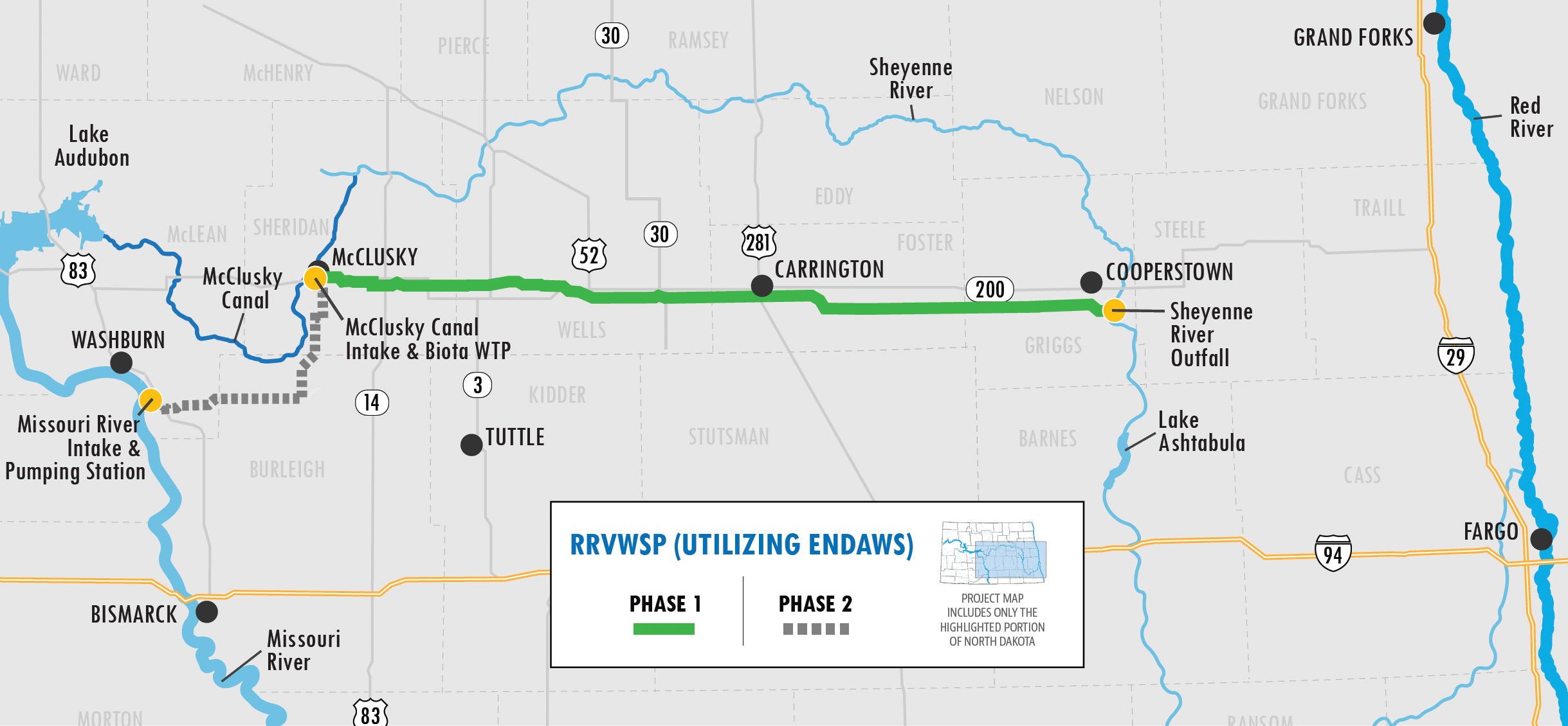 About RRVWSP – Red River Valley Water Supply Project